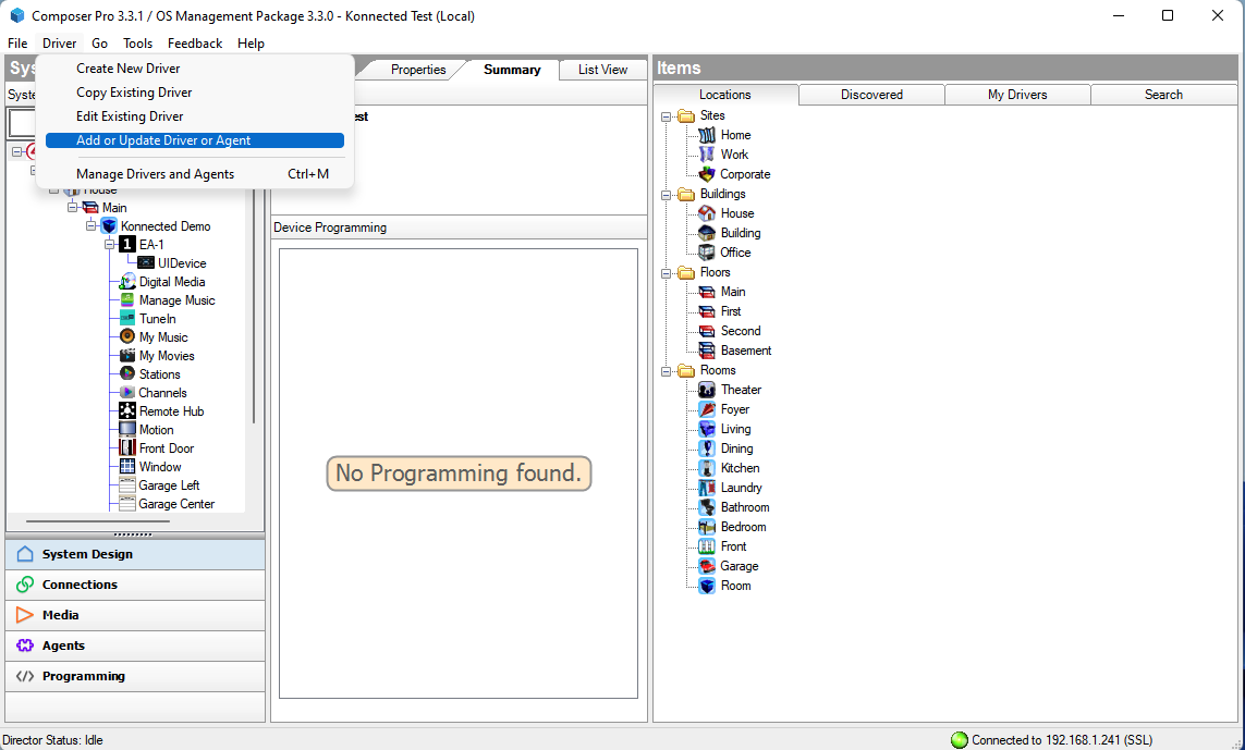 Discover & Setup Konnected Alarm Panels in Control4